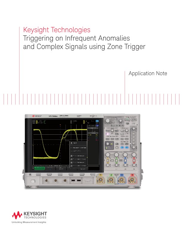 Triggering On Infrequent Anomalies And Complex Signals Using Zone Trigger Pdf Asset Page Keysight